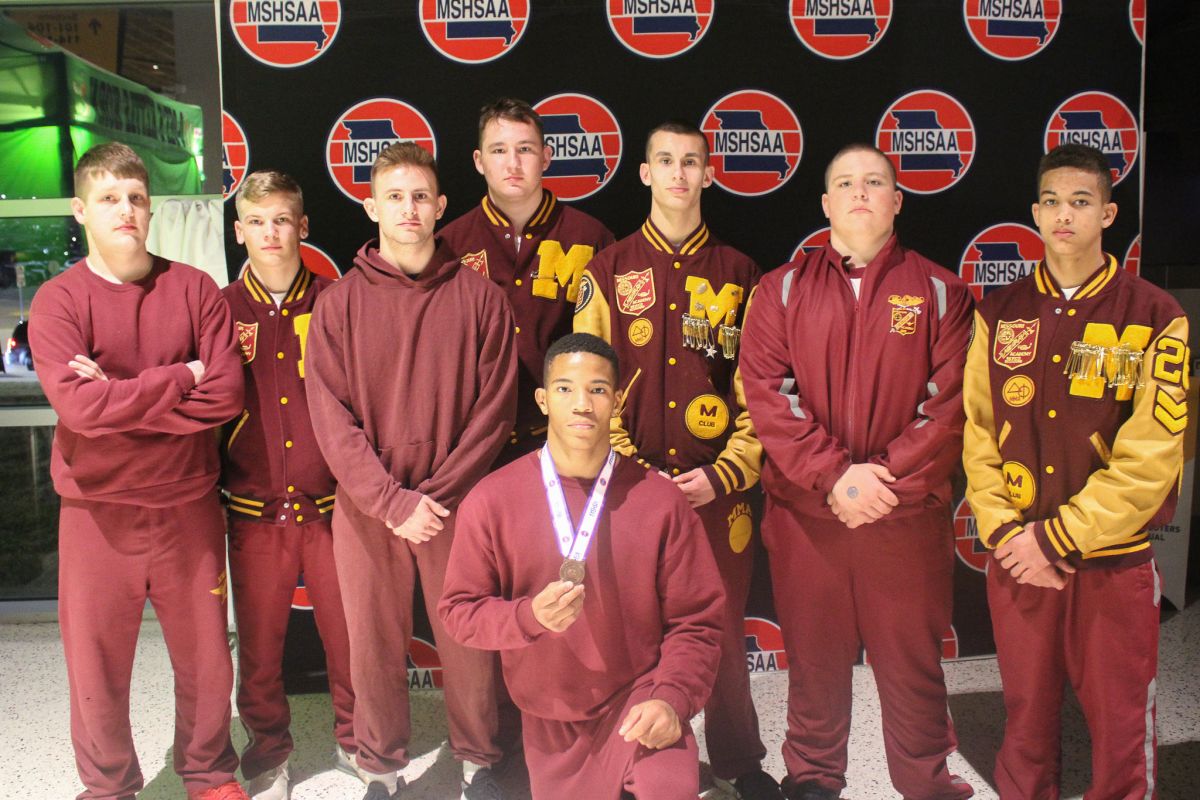 5th and 13th Place at State Wrestling for Cadets Griffiths and Miles ...