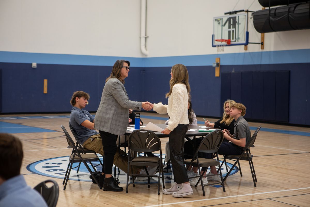 Parent Volunteers sharpen students' interview skills! | Endorsement Story