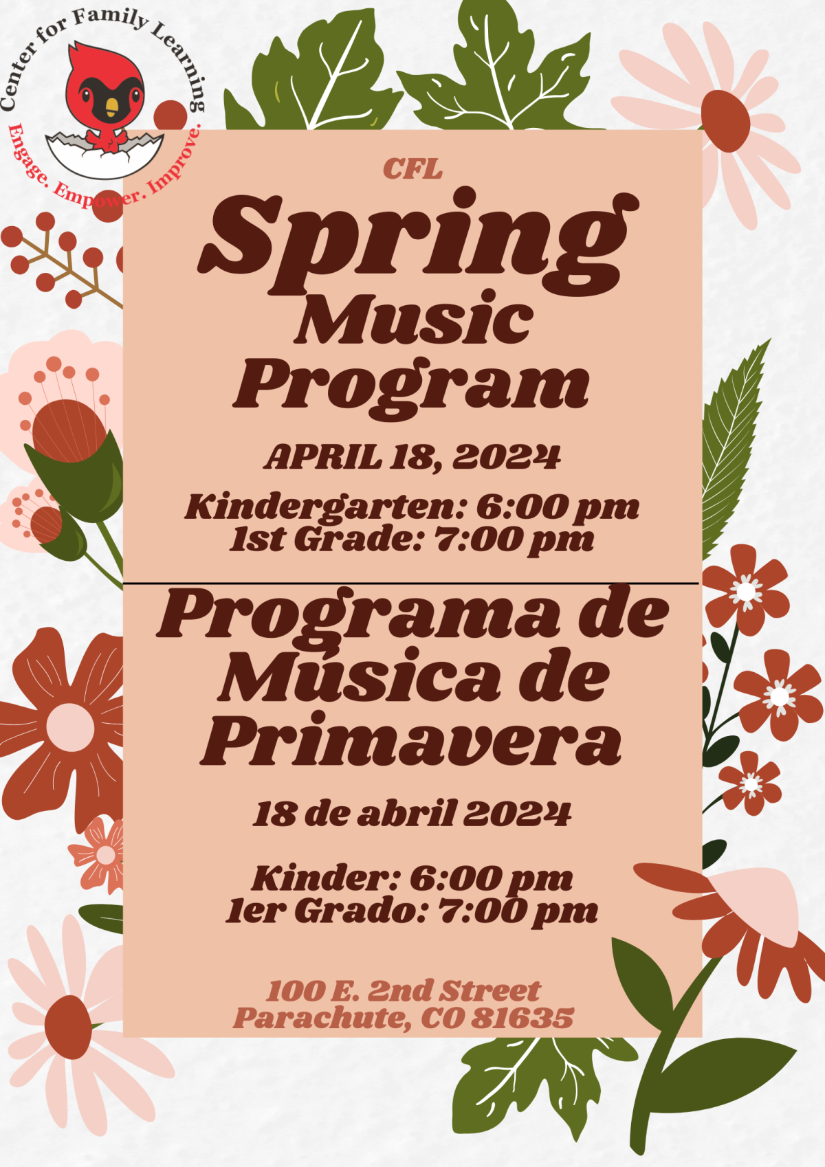 CFL's Spring Music Program | News Information