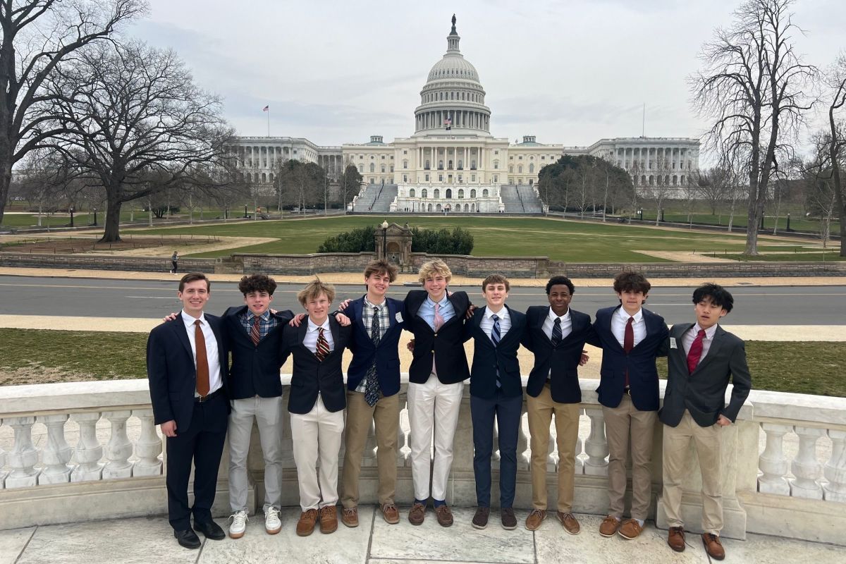 American Government Class Visits the Capitol | News and Events | Gilman ...