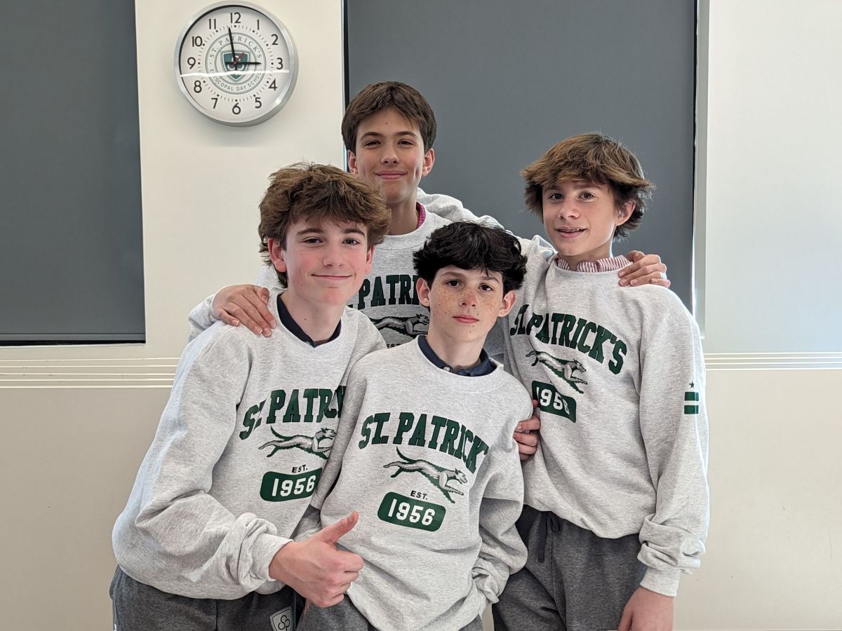Grade 8 Students Partner with Parents Association to Design Logowear | News Story