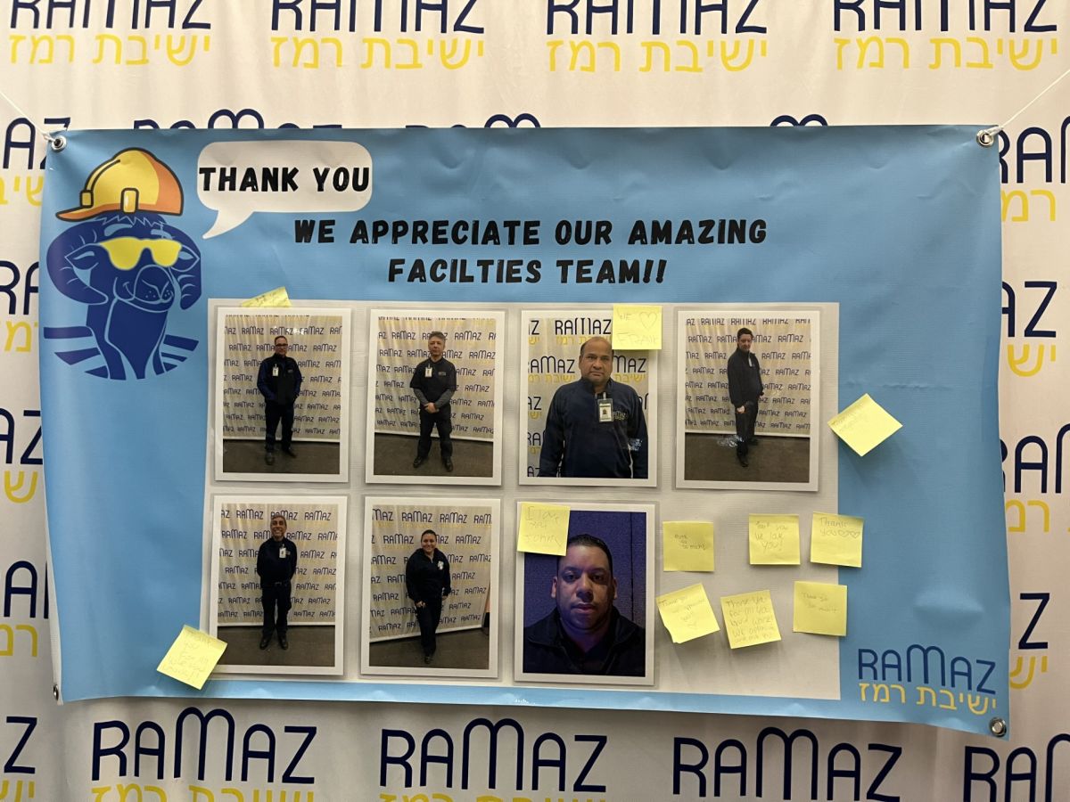 Keep Showing Ramaz Facilities Your Love During Maintenance Appreciation ...
