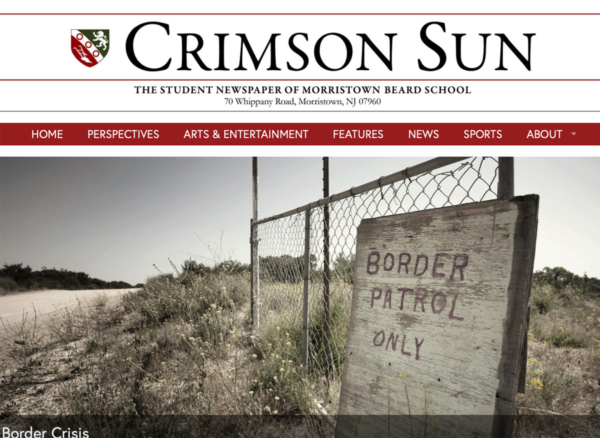 Latest Edition of The Crimson Sun is Now Available Online | Morristown ...