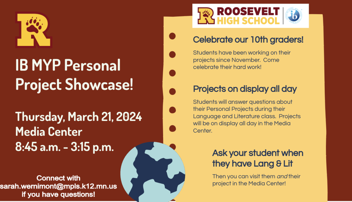 IB MYP PERSONAL PROJECT SHOWCASE THU MARCH 21st | News Details