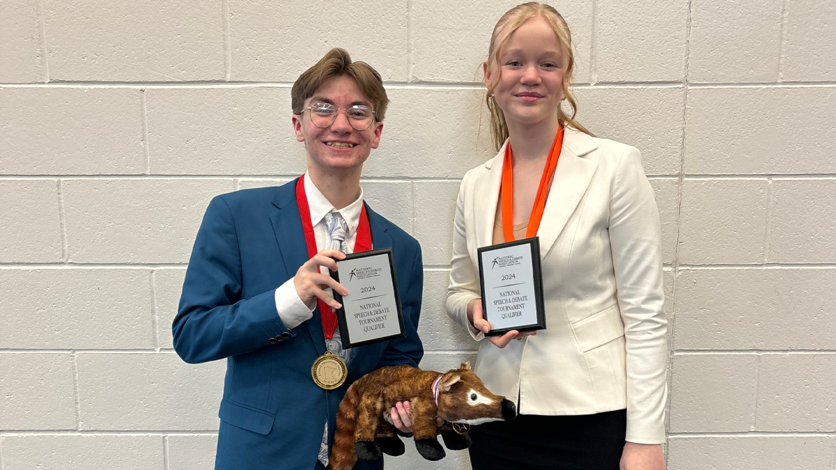 Pair of Speech Team Students Advance to National Tournament | District ...