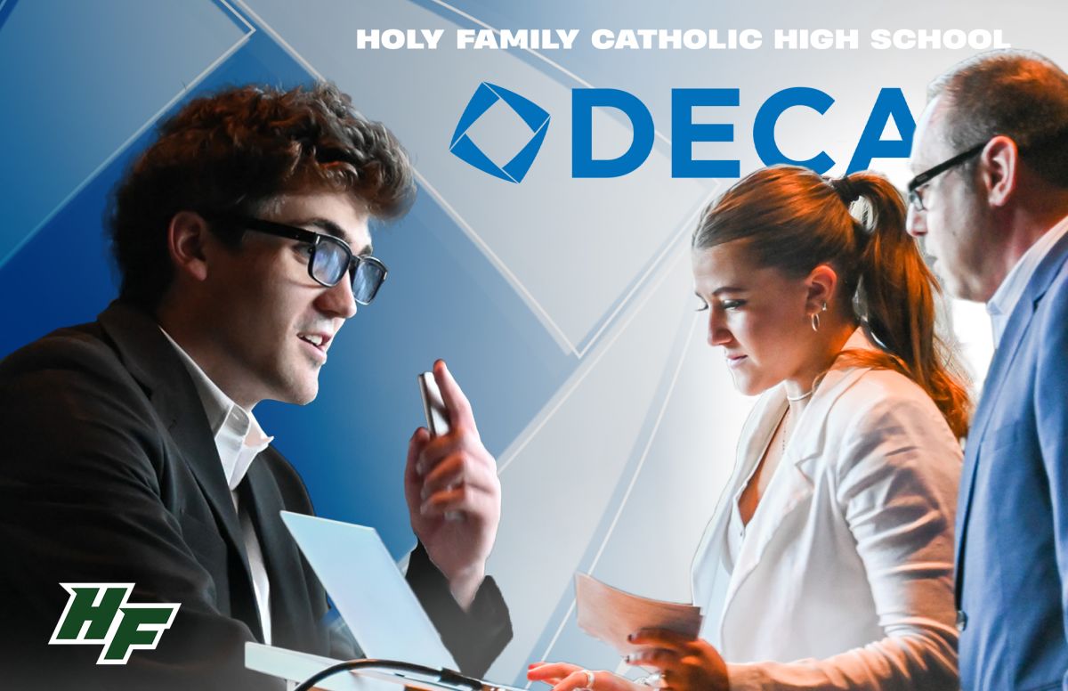 New! Holy Family DECA Chapter Launching | Highlight News Default Board