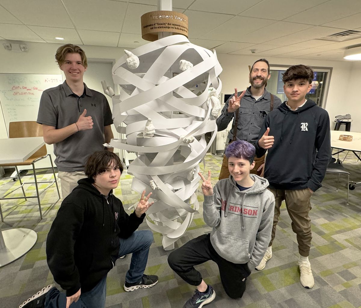 Human Scale Class Creates Sculpture in the CID | Morristown Beard ...