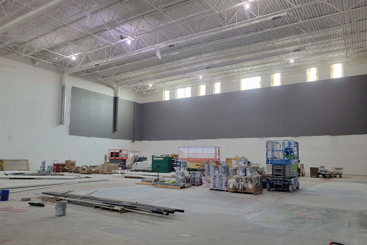 Progress continues on the pool and gym addition | Construction Articles