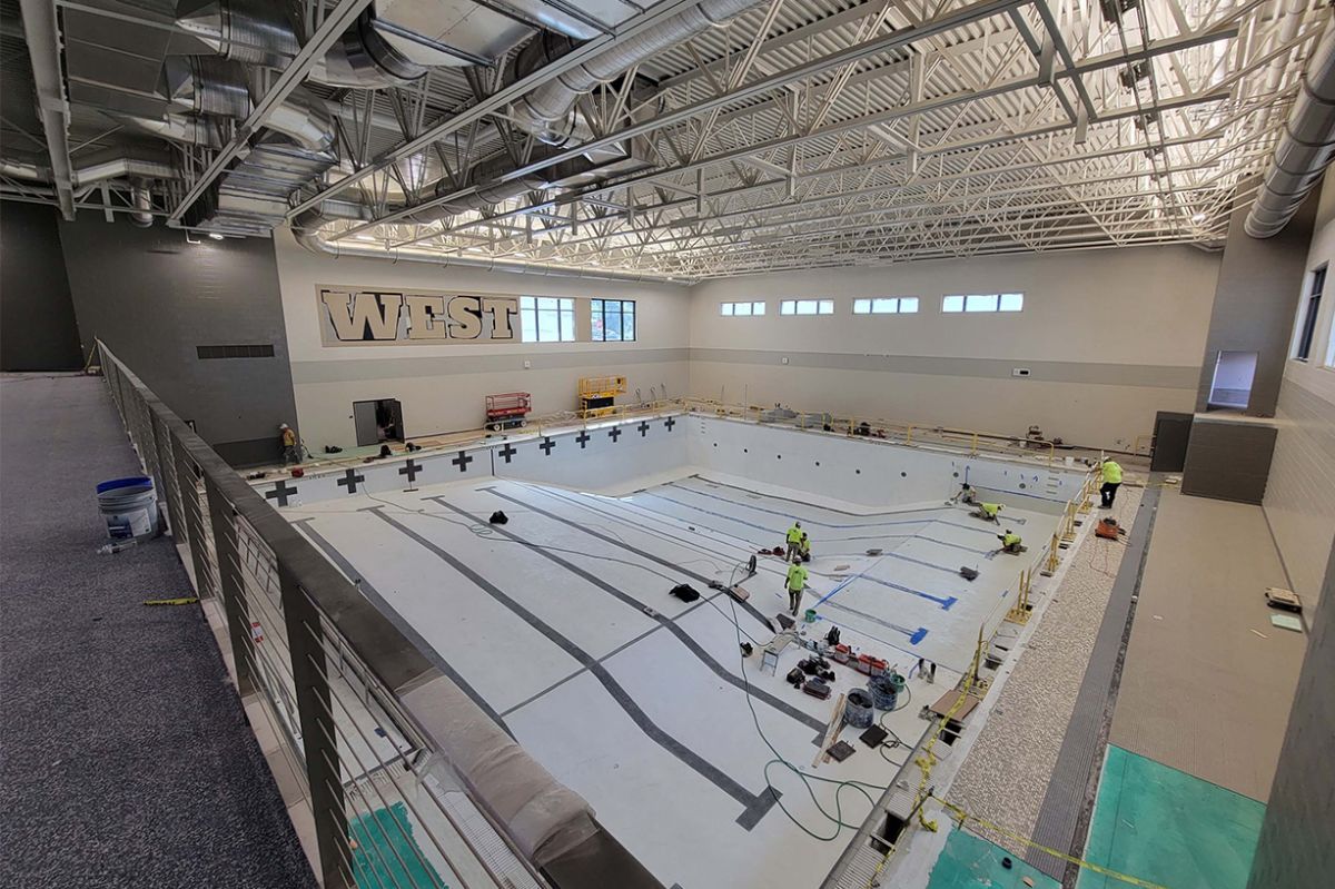 Construction Progress Continues on New Pool | Construction Articles