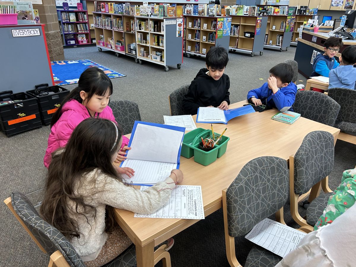Second Graders Write Books, Wow Peers | News Article - Endeavour ...