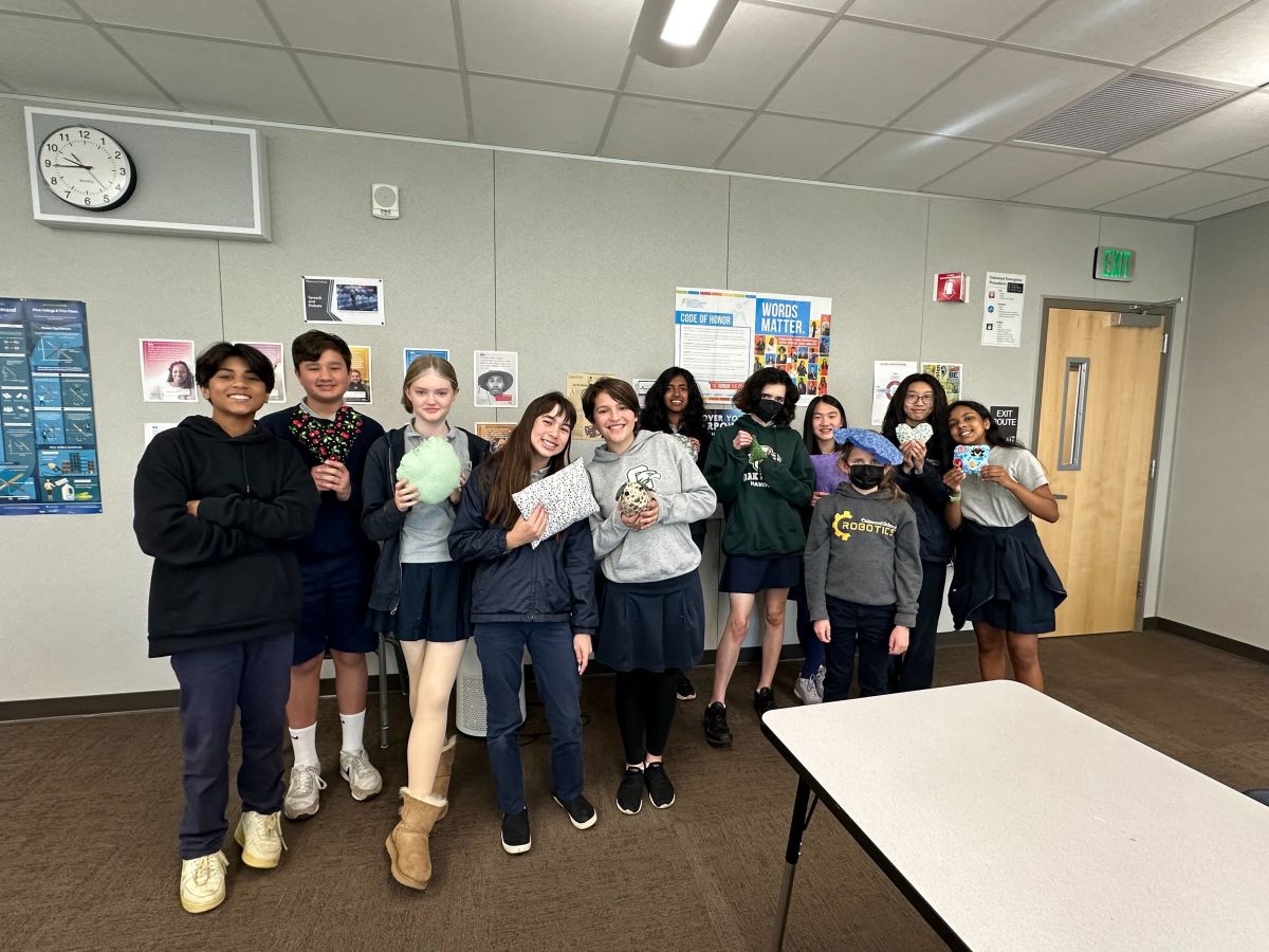 Middle School Sewing Elective Begins Third Trimester by Crafting Hand ...