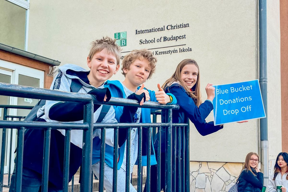 Blue Bucket Campaign Shows ICSB's Generosity | Default News Page