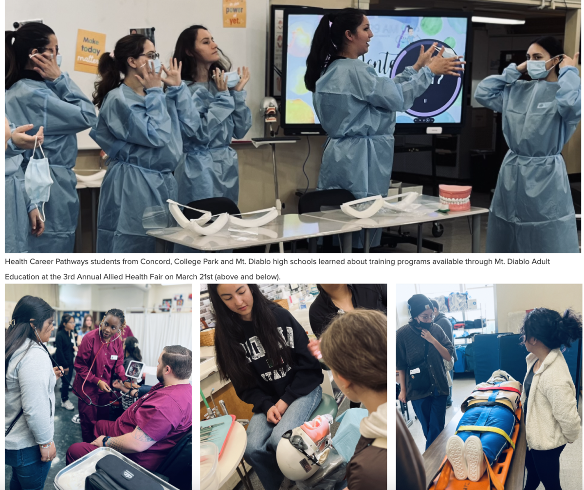 “Allied Health Career Fair” shows HS students career options available ...