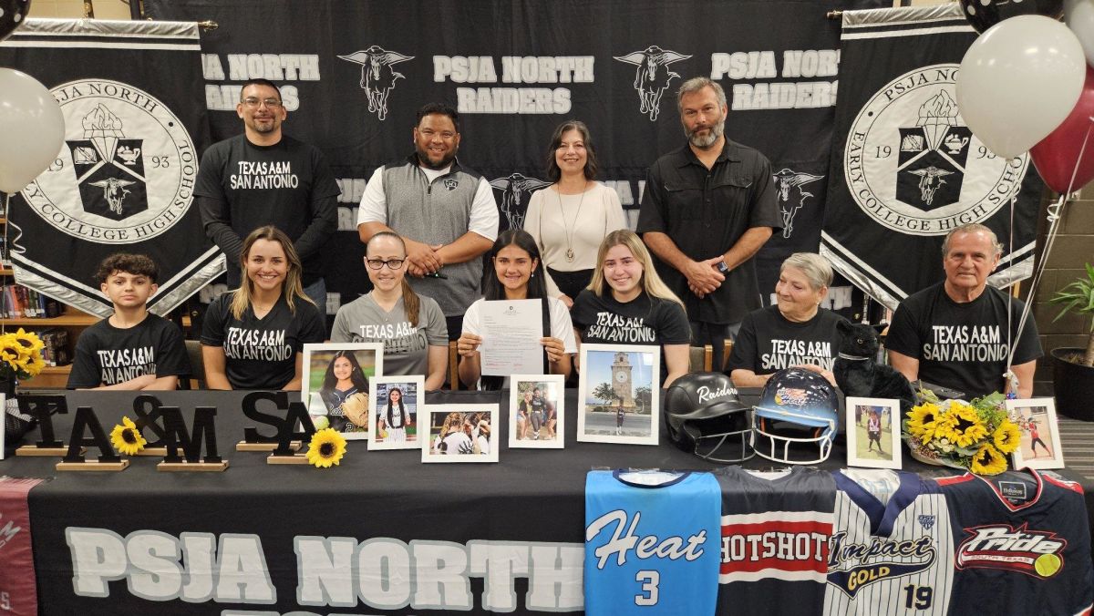PSJA North Lady Raider Softball Player Signs to Texas A&M University ...