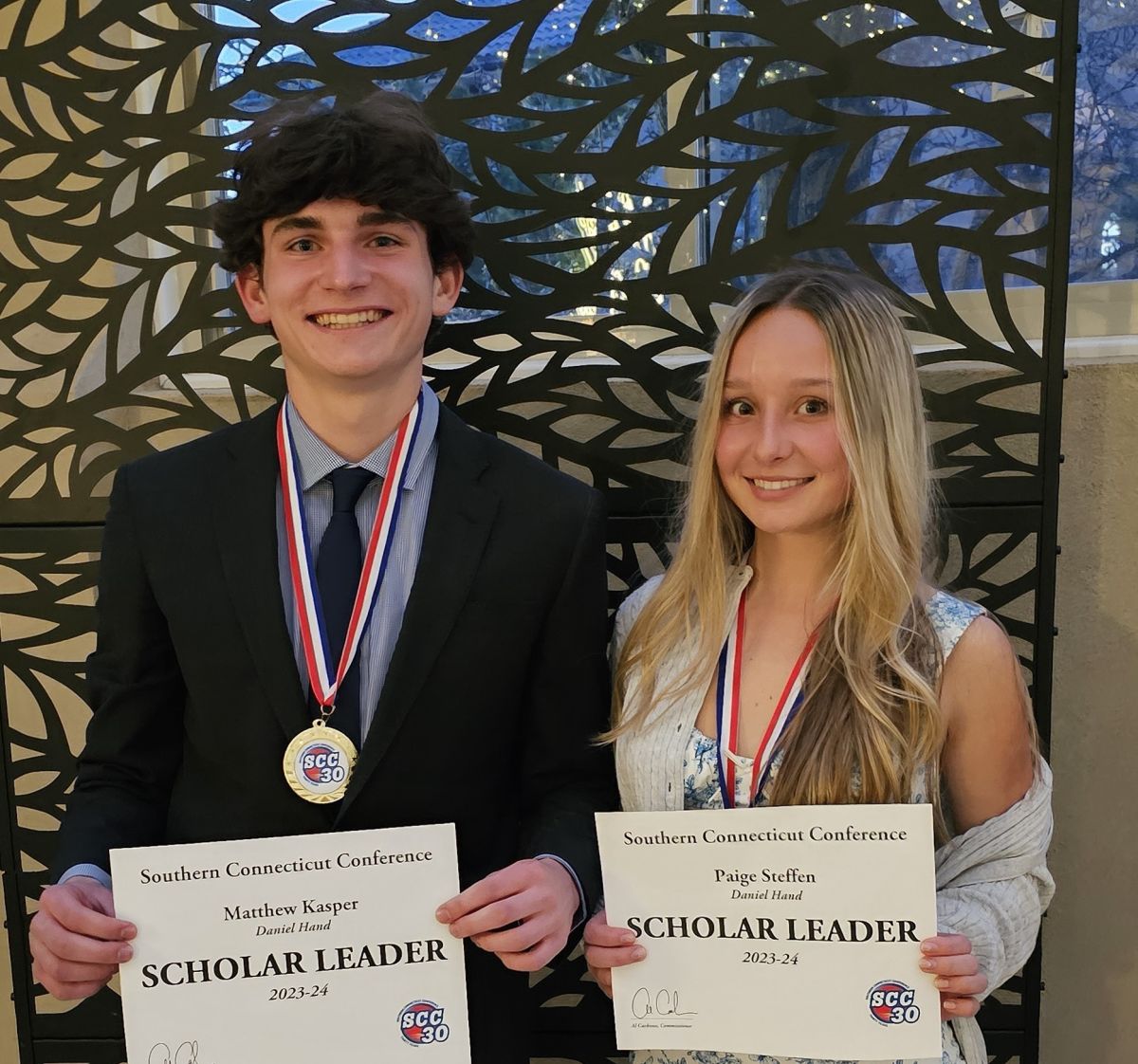 23-24 SCC Scholar Leader Awards - Madison Public Schools