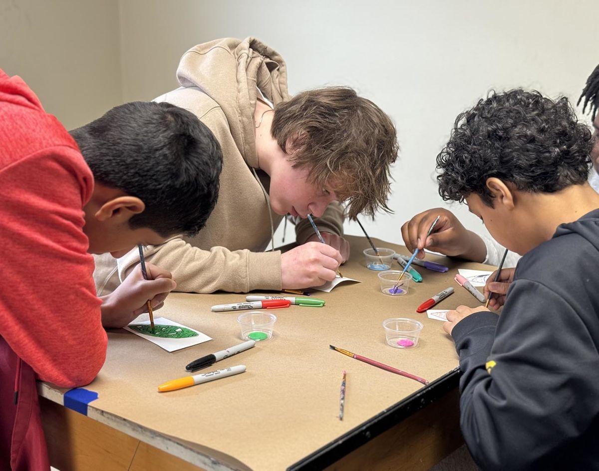 Middle School Students Begin Work on Mural Project | Morristown Beard ...
