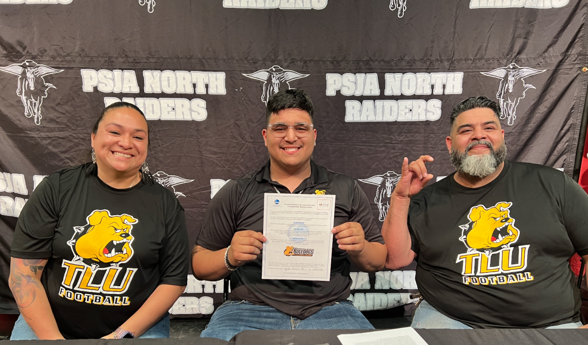 PSJA North football athlete signs with Texas Lutheran University ...