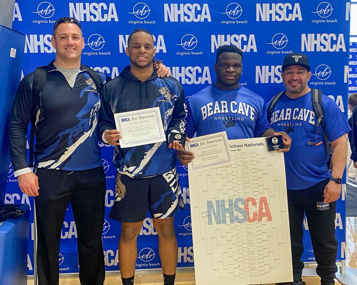 Wrestler Stephan Monchery Wins National Title | District News Details