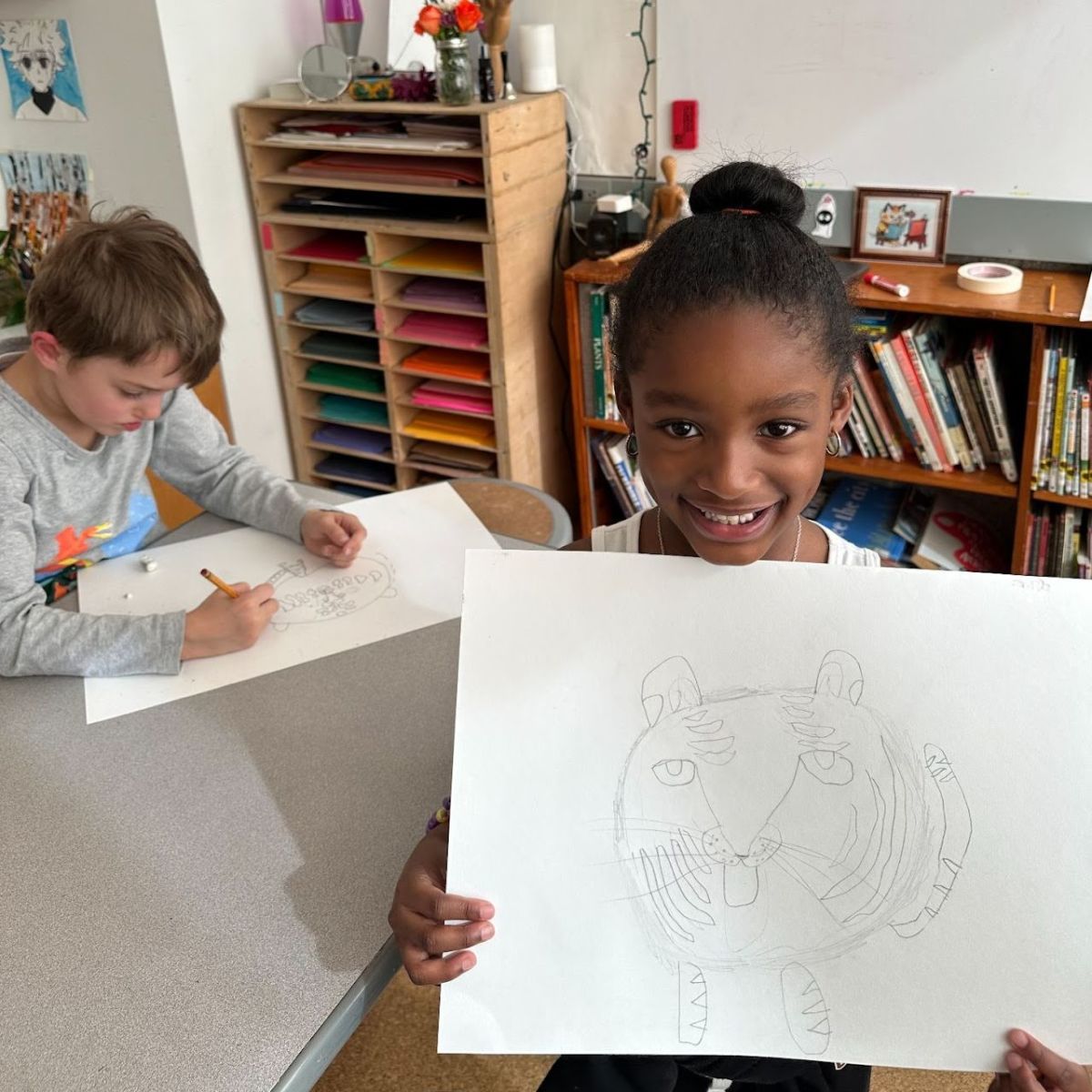 First Grade Art Class Explores World of Colors & Value | (About) Linked ...