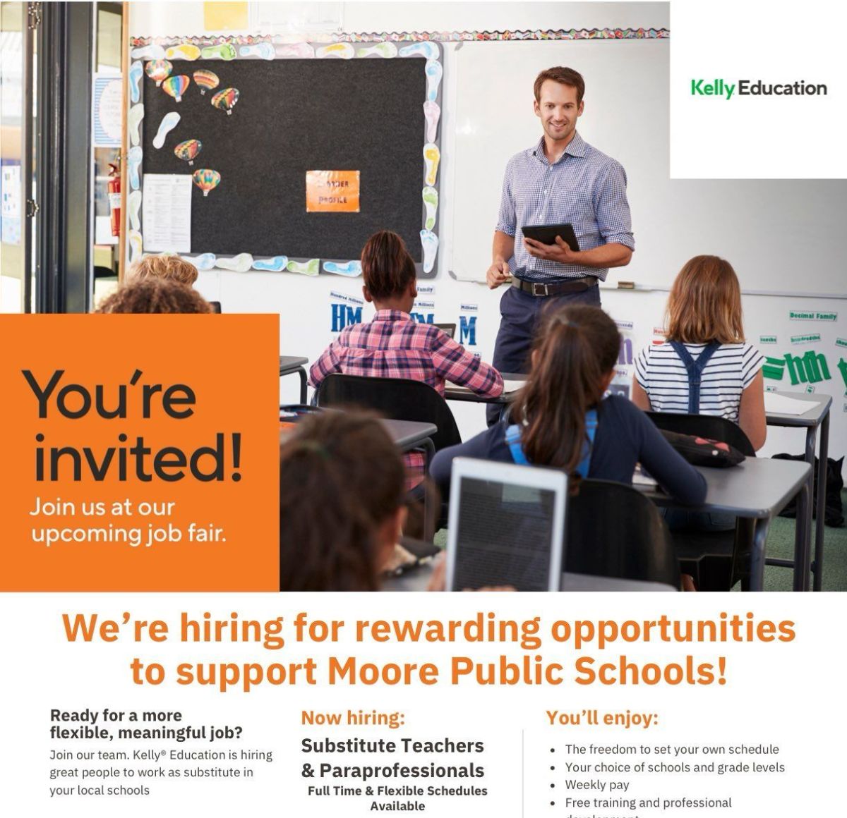 Substitute Teacher Sign-up Event April 11 at MPS | News Details