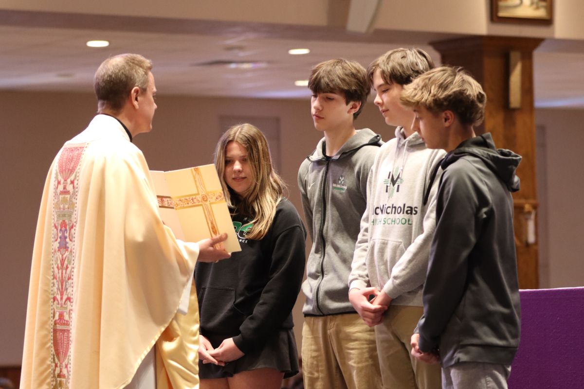 Five members of the McNicholas community received into the Church ...