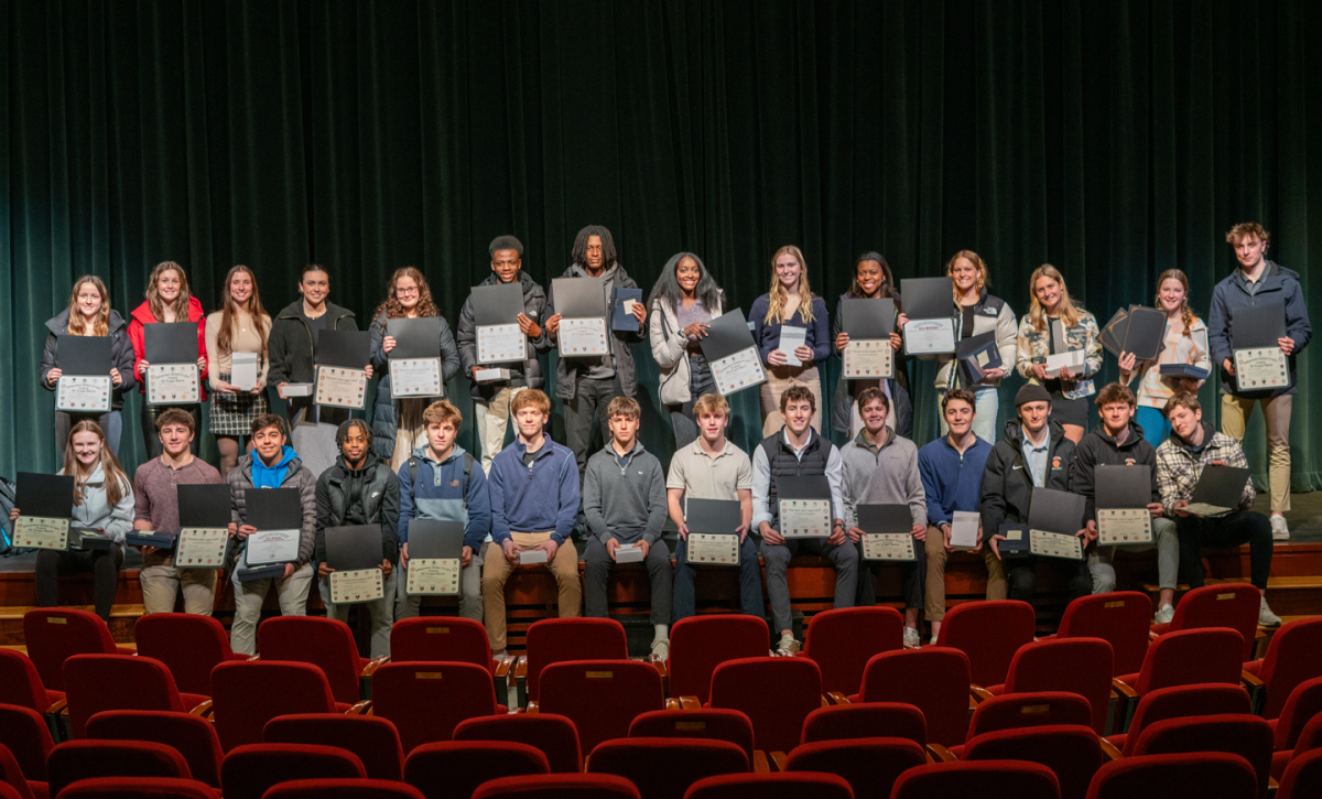 Winter Sports Assembly highlights student-athletes | News Details