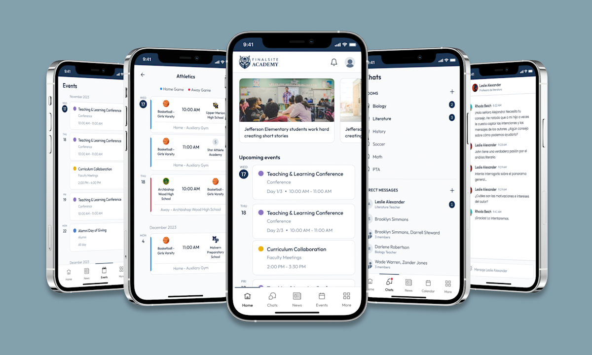 Mobile App and Chat for Schools & Districts | Finalsite