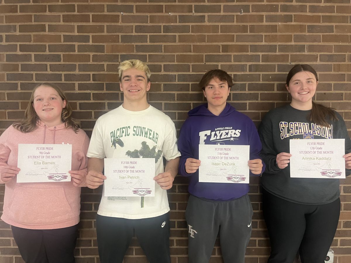 LFCHS March Flyer Pride Students of the Month | Details