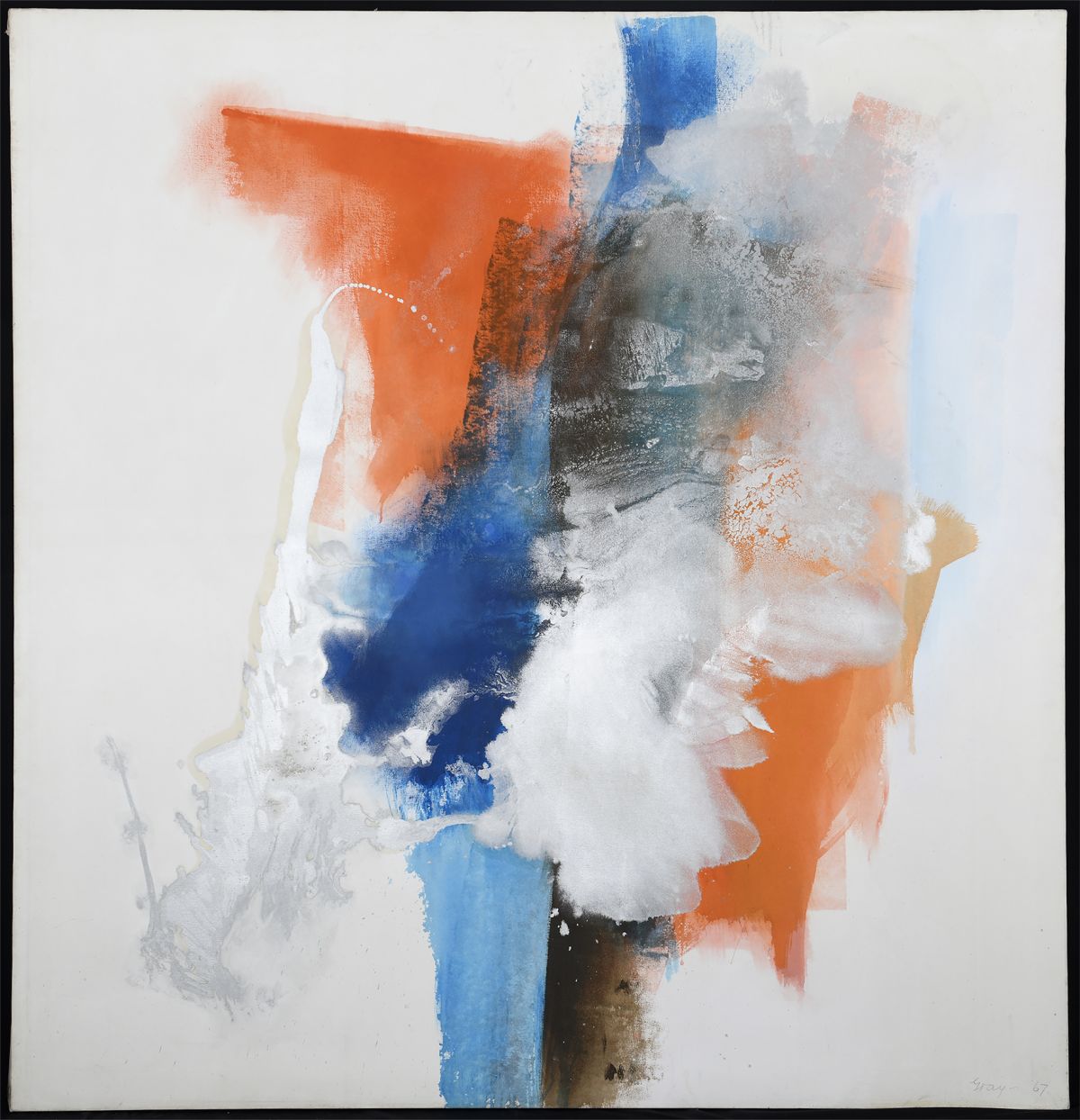 "Cleve Gray: Towards an Art of Hope," A Retrospective Exhibition, on ...