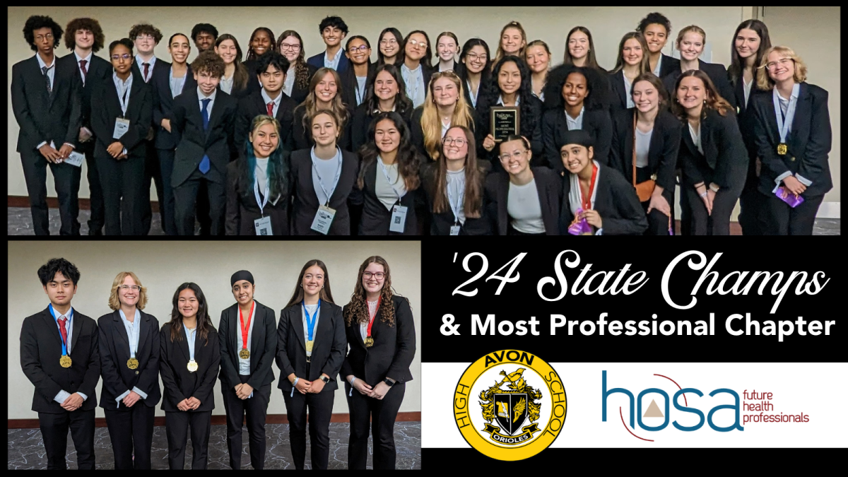 AHS Earns State HOSA Leadership Conference Results | Experience Avon