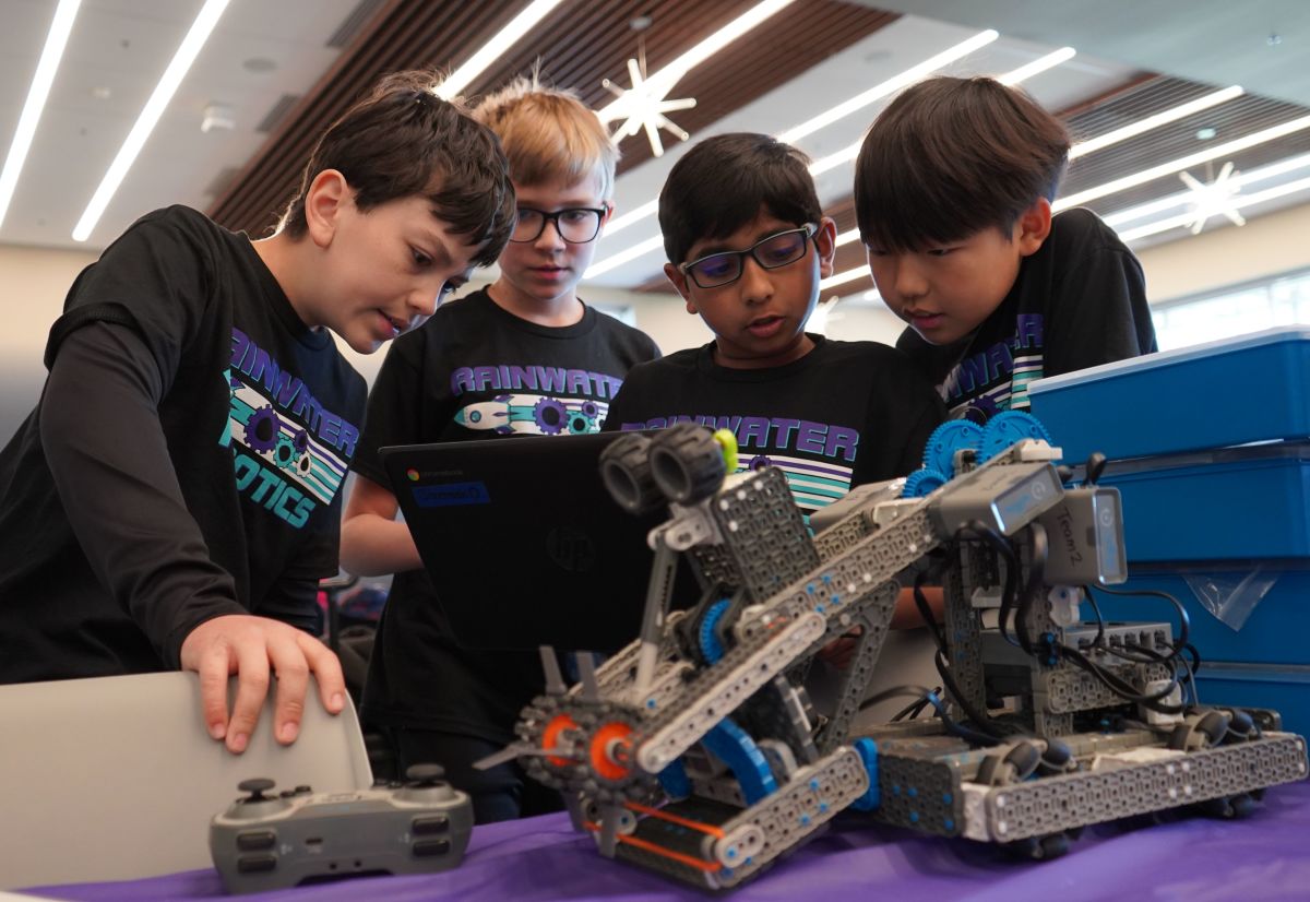 CFBISD Hosts First VEX Robotics Competition | Story