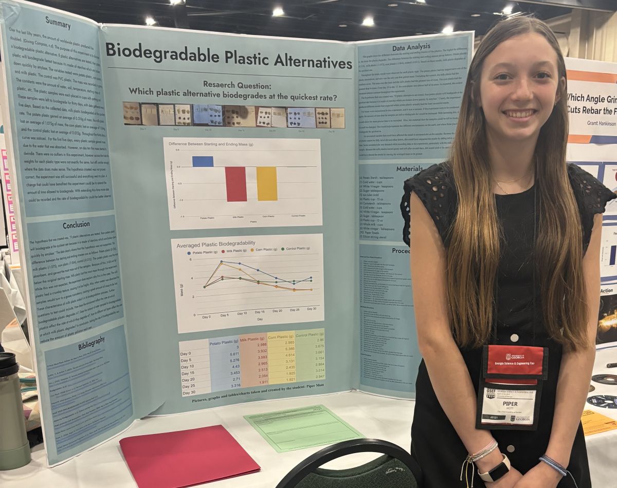 SCCPSS Middle Grades Students Earn Recognition at Georgia Science and ...