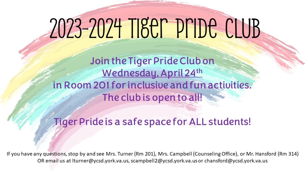 April Pride Club Meeting | Post Details