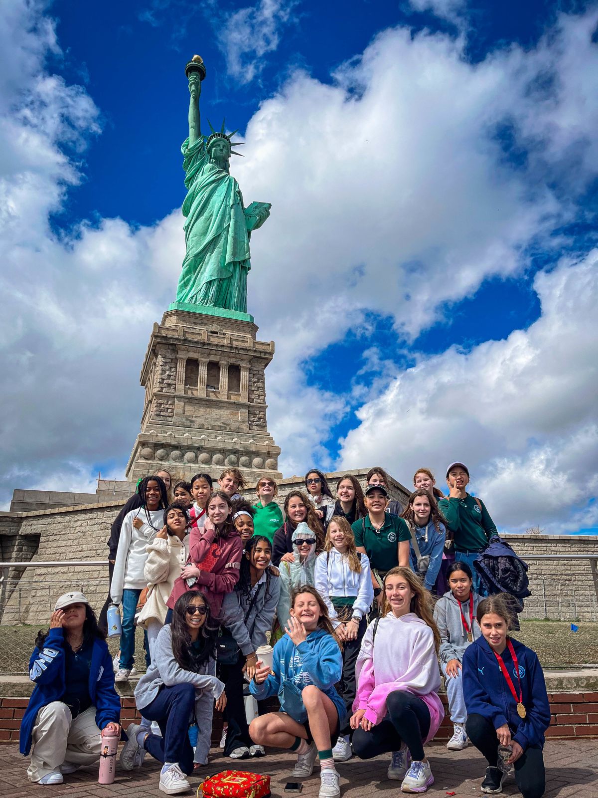 Sixth grade visits Ellis Island as part of a study on ancestry and ...