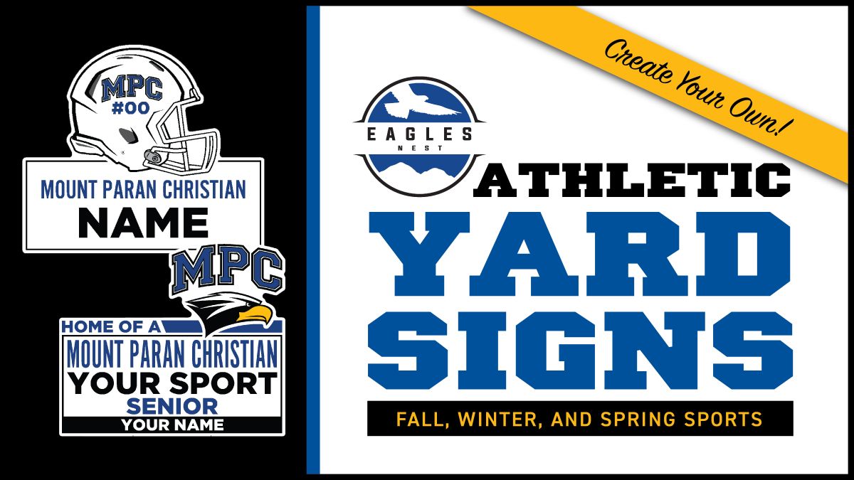 MPC Athletics Custom Yard Signs | Weekly Word News and Events