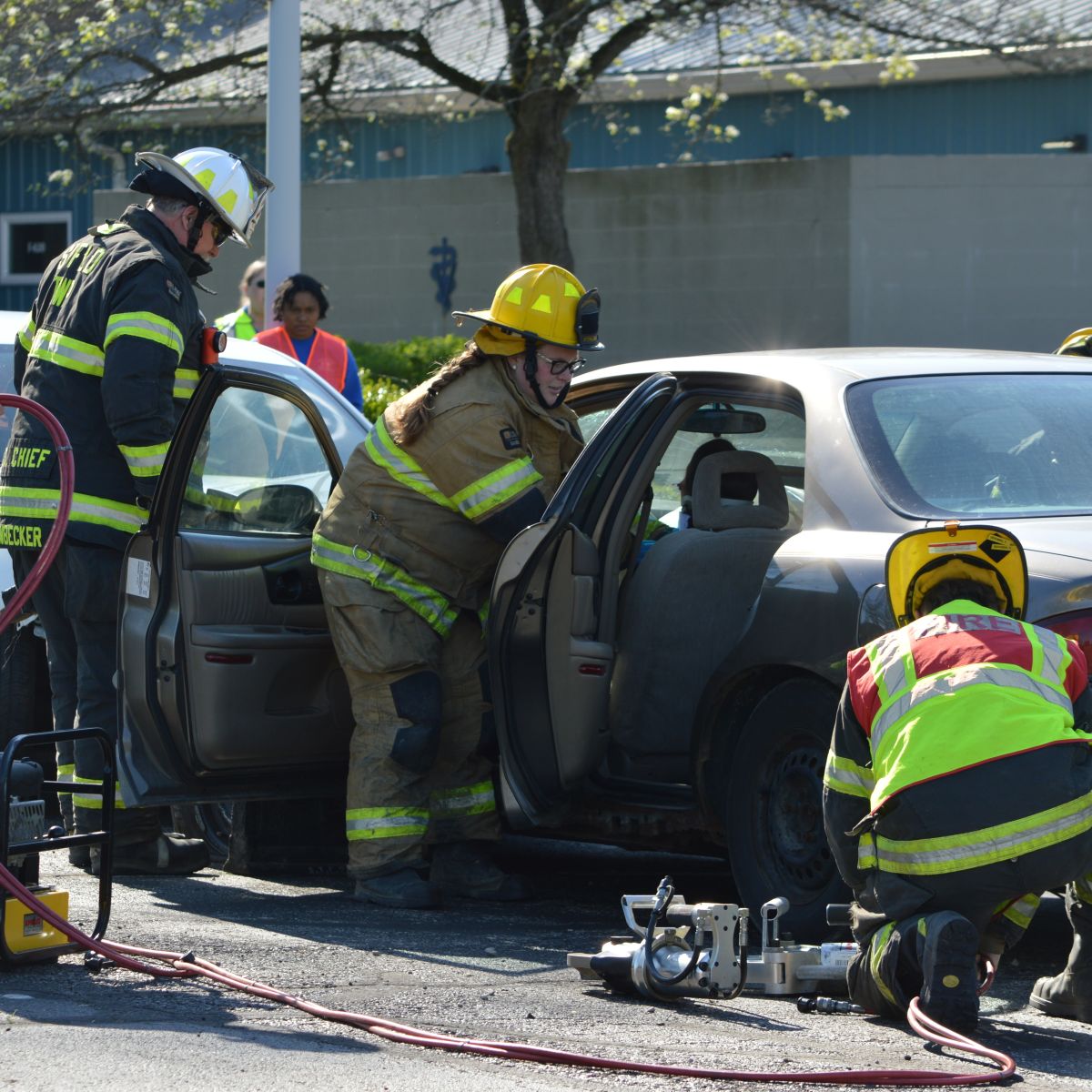 CTC Mock Crash Drives Home Road Safety Message | CTC News Details