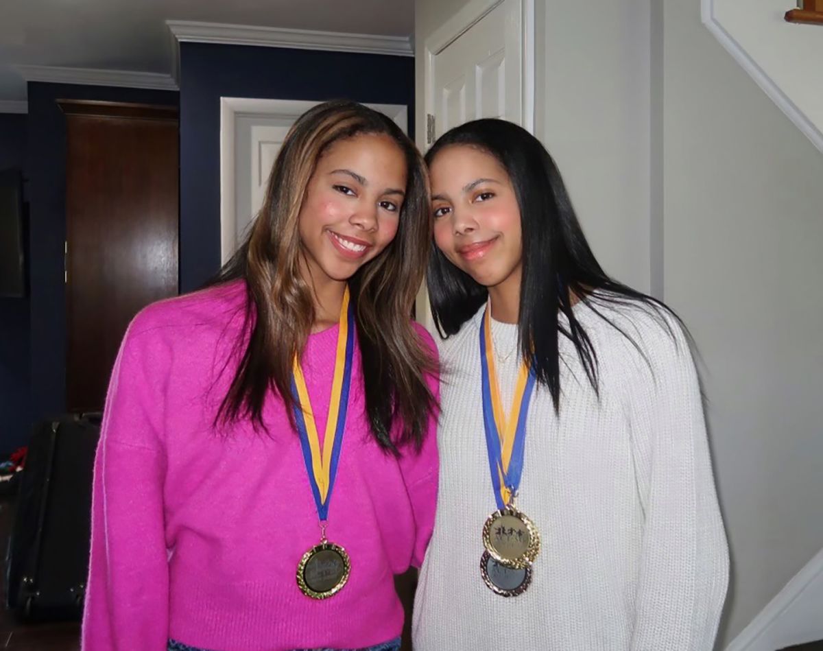 Kimi and Sarah Freeman '25 Win Gold Medals in NAACP State Competition | Morristown Beard School News