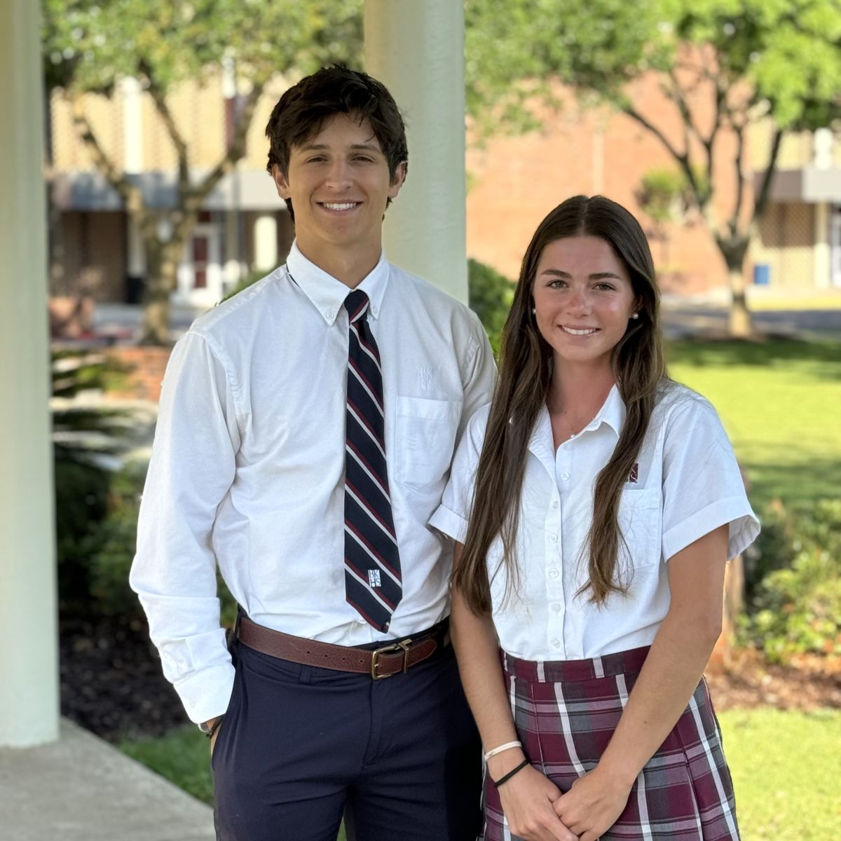 May Students of the Month: Mallory Swain and Andrew Patelli | News Page ...