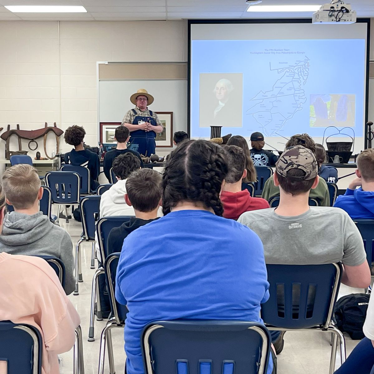 Middle School Students Connect with Local History | District News ...