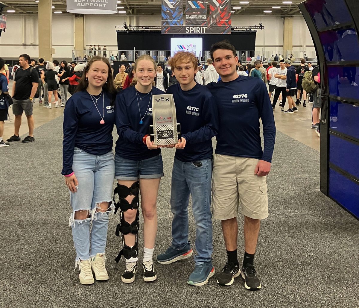 Harvey Robotics Earns Worlds Build and Sportsmanship Awards | Featured News