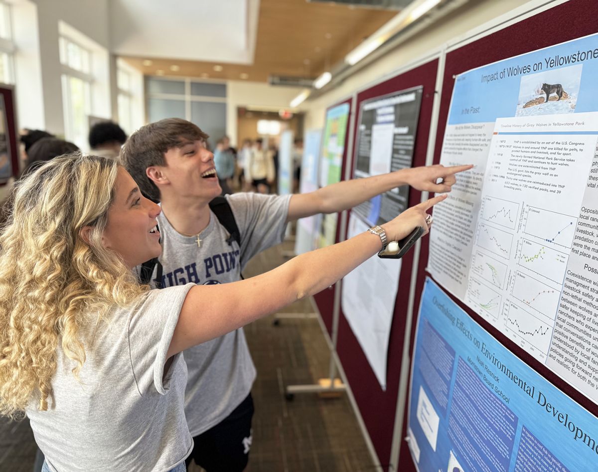 Students Showcase Environmental Science Research at Poster Conference ...