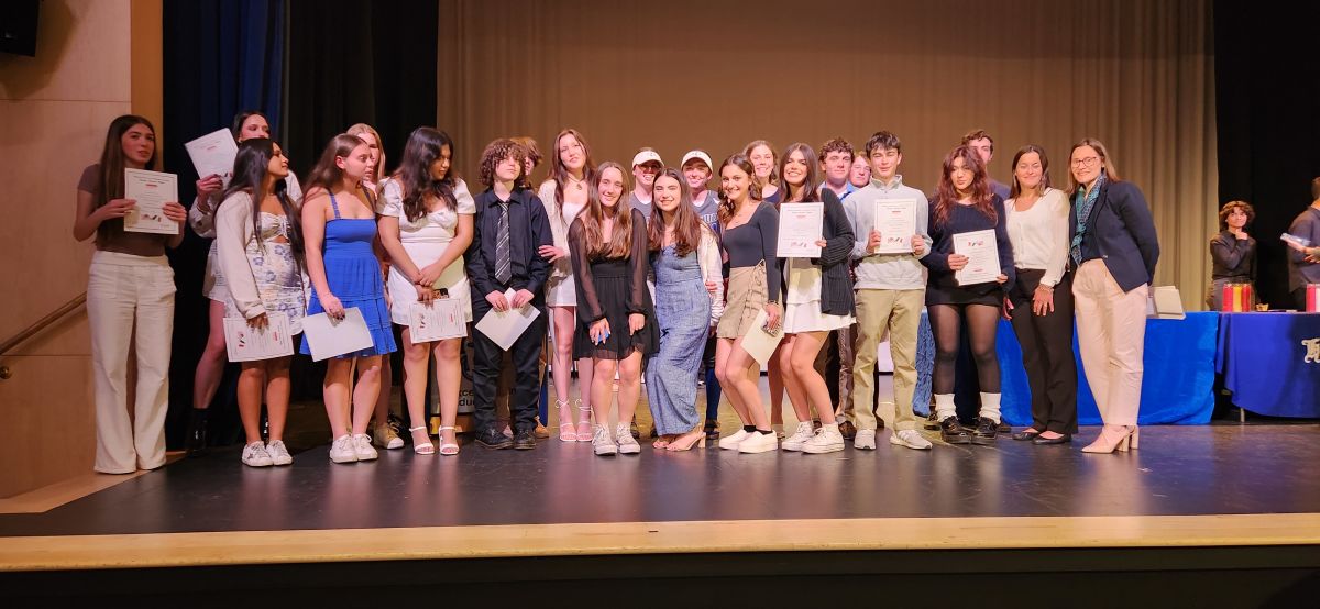 HHHS World Language Department Welcomes 47 Inductees into Honor ...