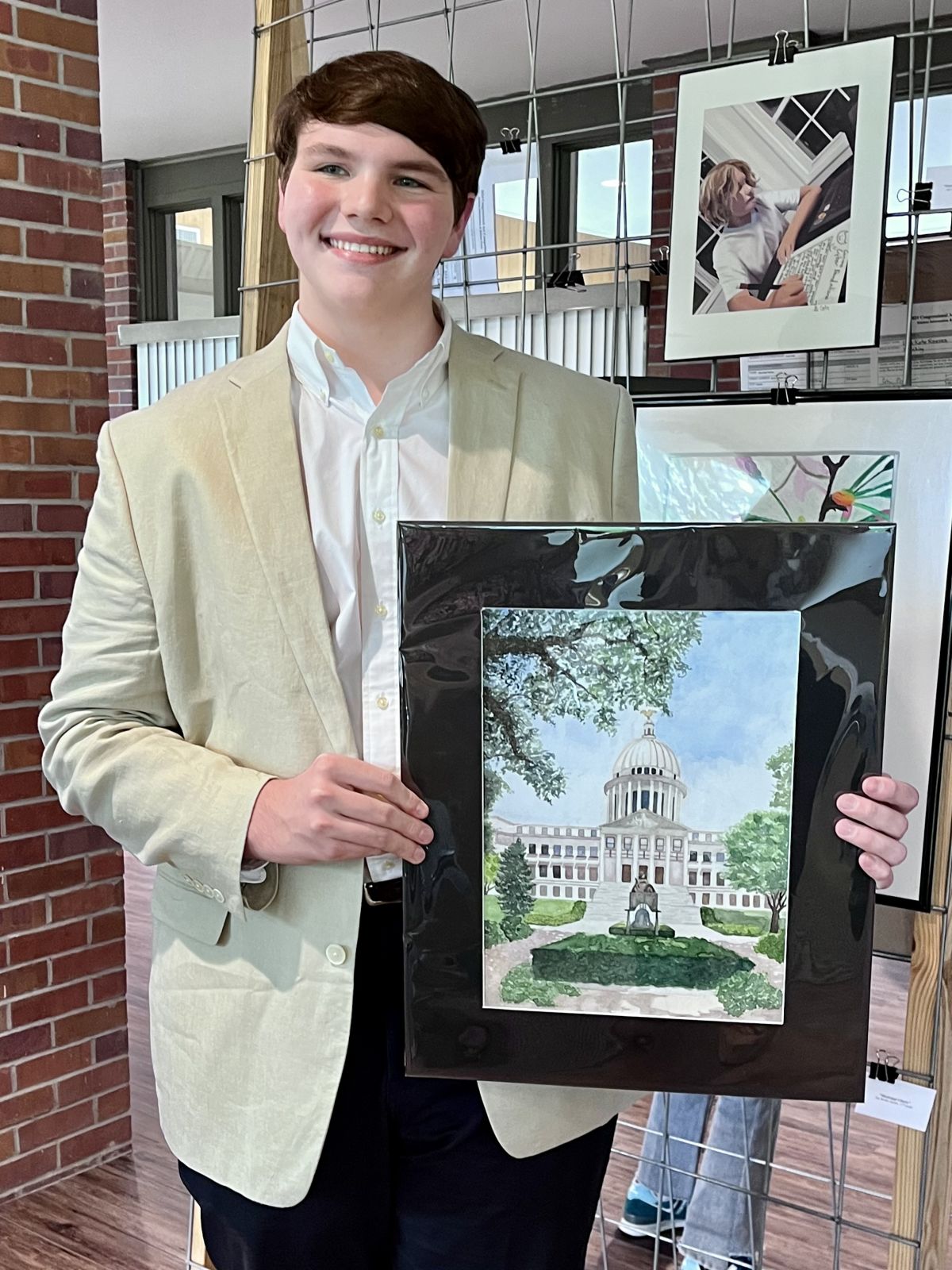 Garrett Wins Congressional Art Competition | Details