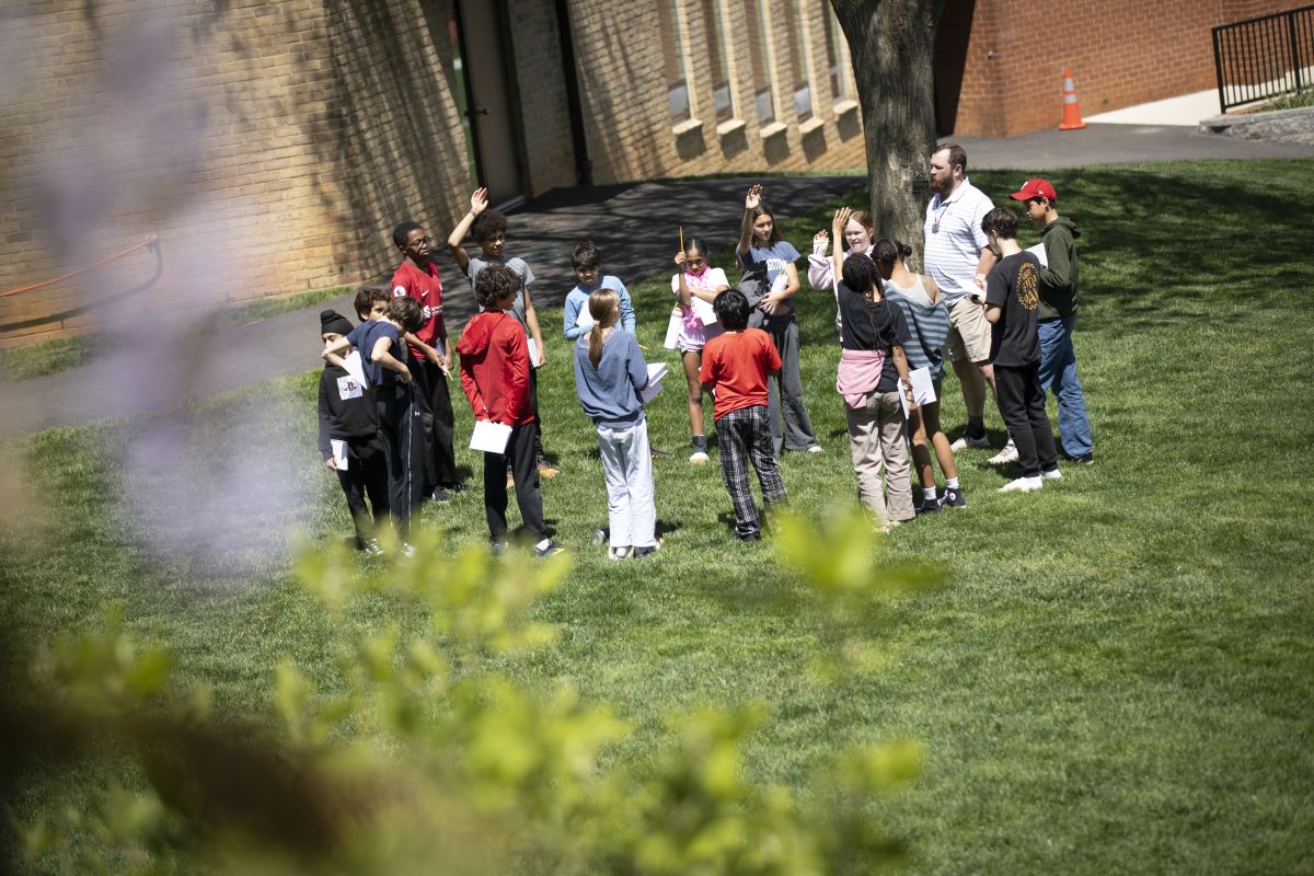 Enjoying a Tech Time Out | News Detail - Sidwell Friends