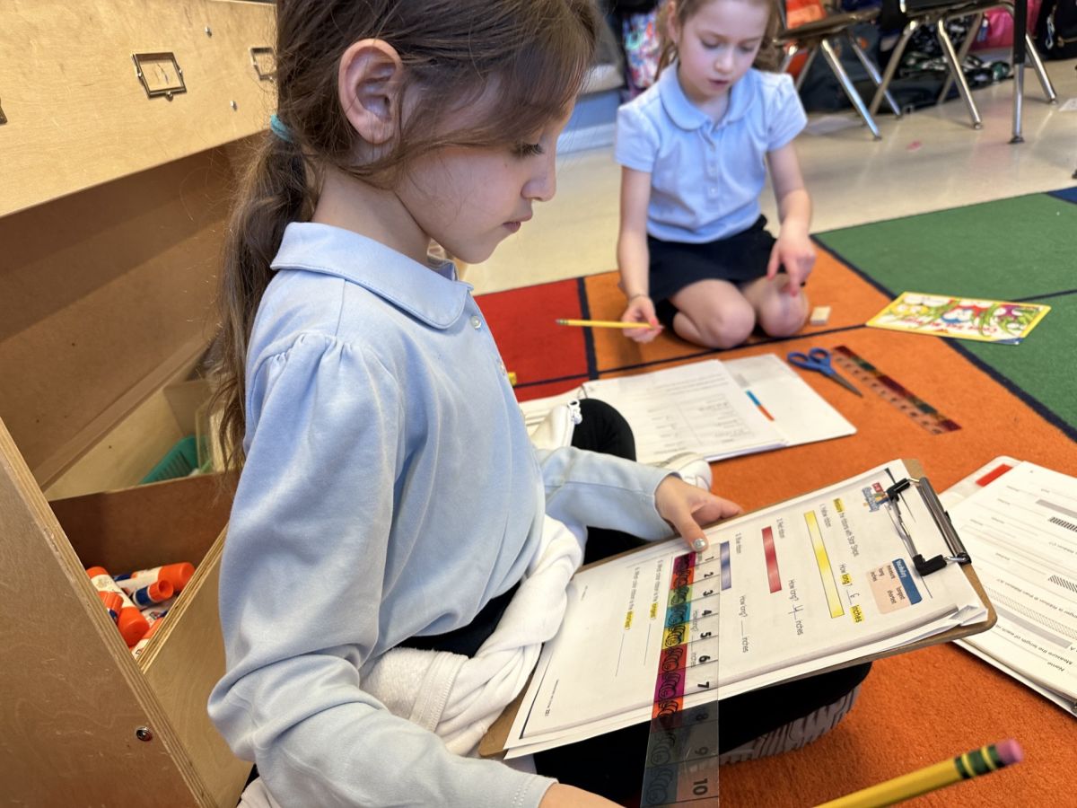 First Graders Show Off Their "Inch"-credible Measurement Skills | Ramaz ...