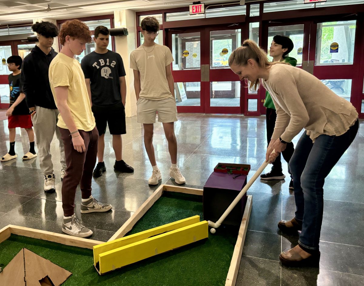Engineering Design tests mini golf holes | Post Details