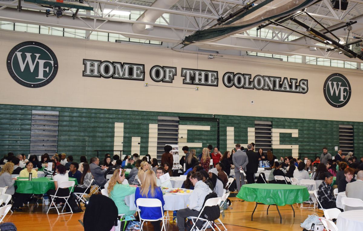 WFHS Students Meet with Career Professionals During Career Café | News Post