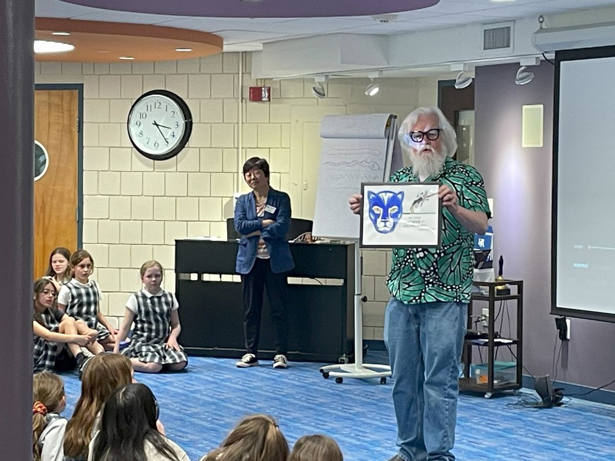 Third Graders Captivated by Author and Illustrator Kevin McCloskey's ...