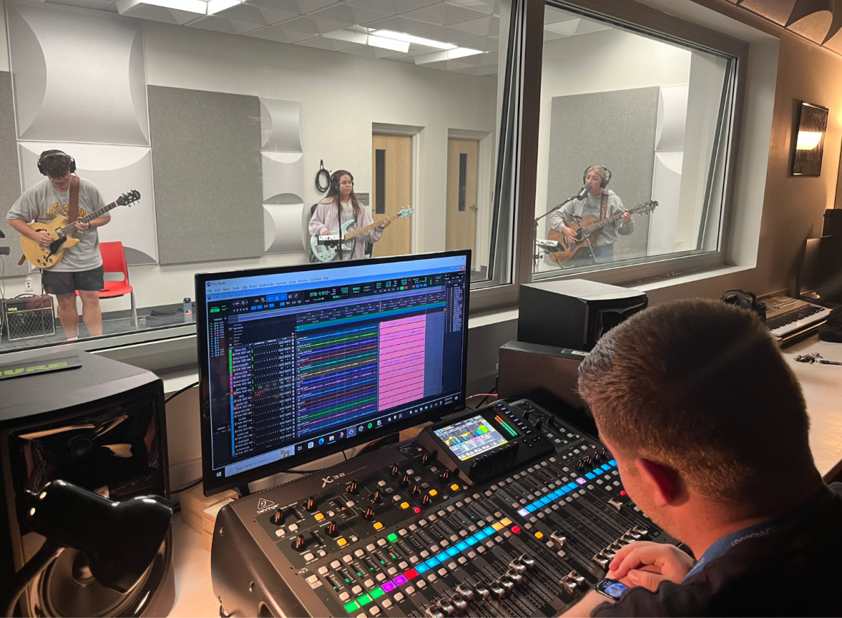 Audio Production Students Team up with Student Band to Record Music ...