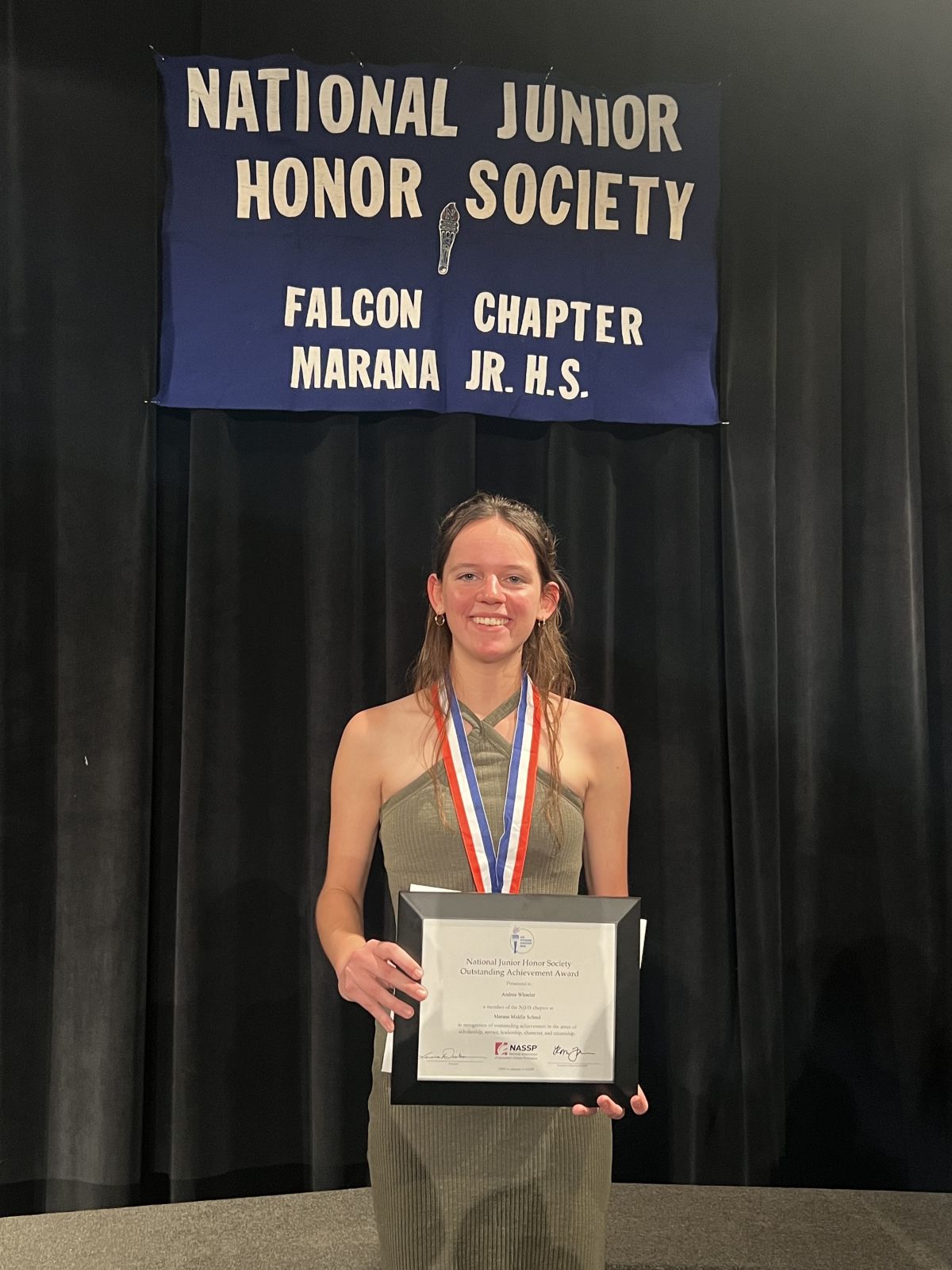 NJHS Outstanding Achievement Award 2024 | MMS News Details